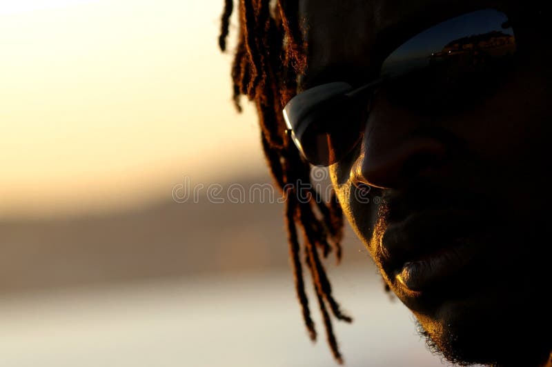 Artistic Portrait of Rasta Man Stock Image - Image of protecting ...
