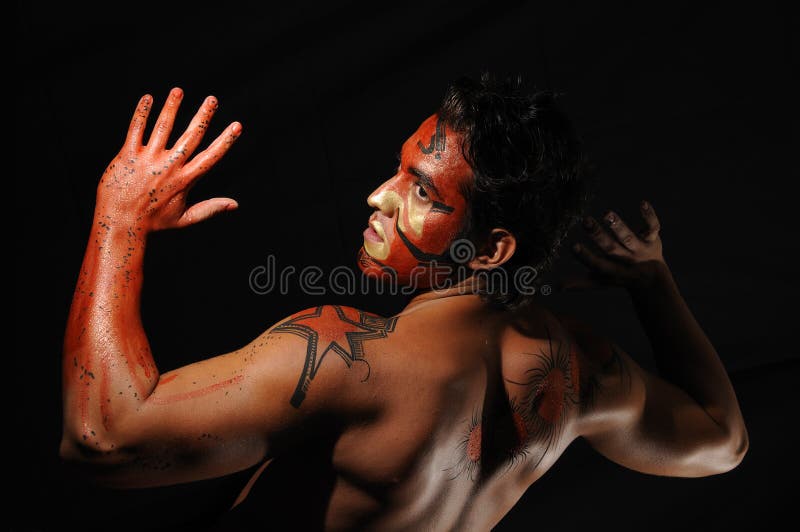Muscular young man stock photo. Image of face, beauty - 4630804