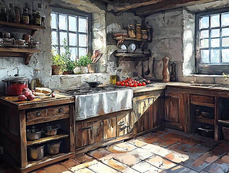 An Artistic Portrayal of the Preparation Process, Showcasing ...