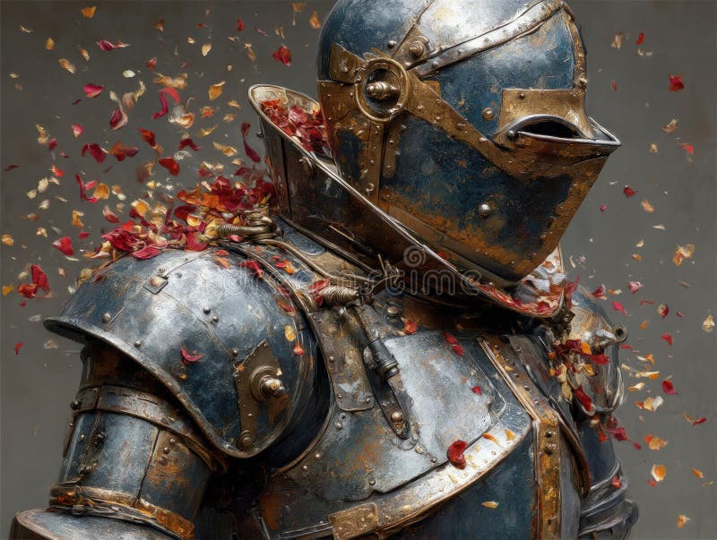 An Artistic Portrayal of the Tin Man from the Wizard of Oz Stock Photo ...