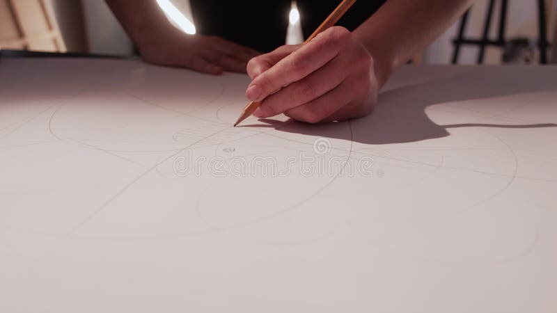 Artistic Process Creative Inspiration Art Studio Stock Footage - Video ...