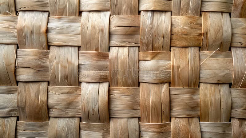 Artistic Rattan Weaving Pattern - a Textured Background of an Old ...