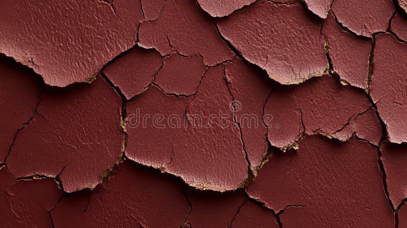 Artistic Red Background Textured Peeling Paint Pattern Ideal Creative ...