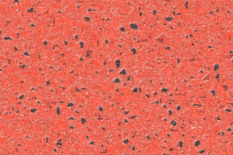 Artistic Red Computer Crystalline Template Computer Graphic Texture ...
