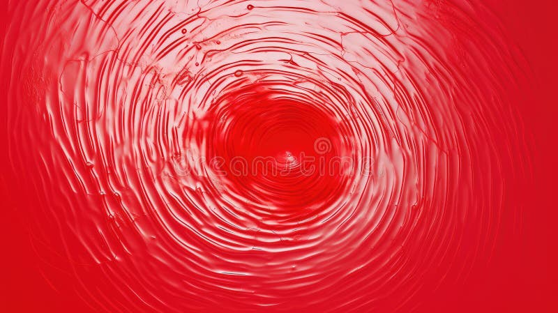 Artistic red fingerprint stock illustration. Illustration of ...