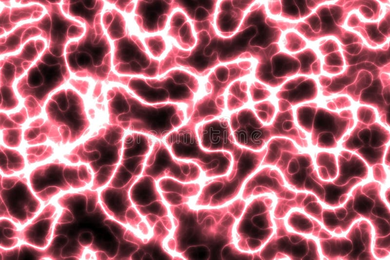 Amazing Red Flowing Phosphorescent Energetic Rifts Computer Graphic ...