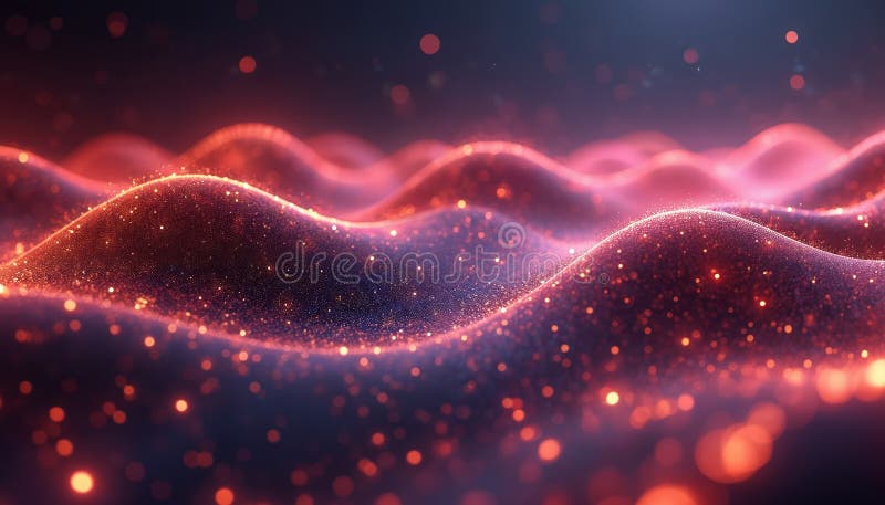 Artistic Rendering of Gravitational Waves Ripple Spacetime. Dark ...