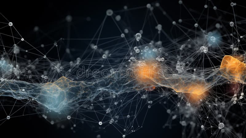 Artistic Rendering of a Neural Network Stock Photo - Image of data ... Artistic Rendering of a Neural Network Stock Photo - Image of data ...
