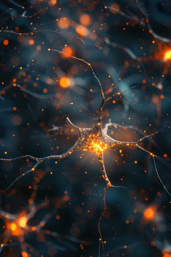 Artistic Rendering of a Neuron Stock Image - Image of render, graphic ... Artistic Rendering of a Neuron Stock Image - Image of render, graphic ...
