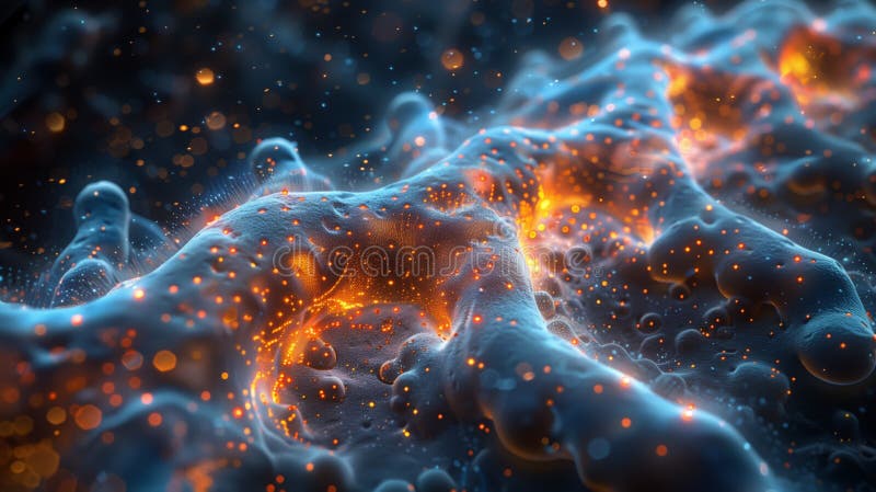 Abstract Neural Network Visualization with Glowing Nodes and ... Abstract Neural Network Visualization with Glowing Nodes and ...