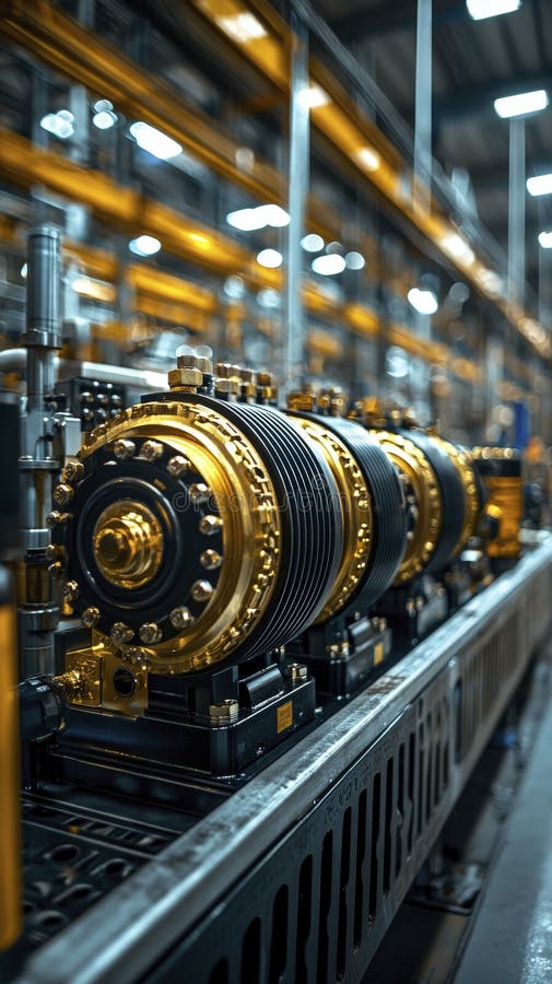 Artistic Representation of Advanced Mechanical Devices Stock ...