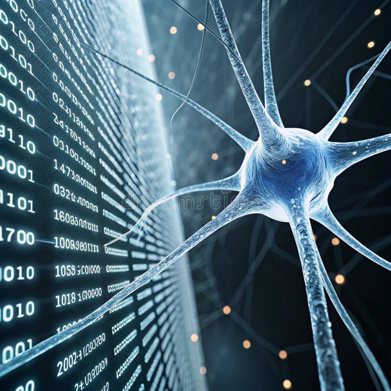 Artificial Intelligence Neural Network Concept Stock Illustration ...