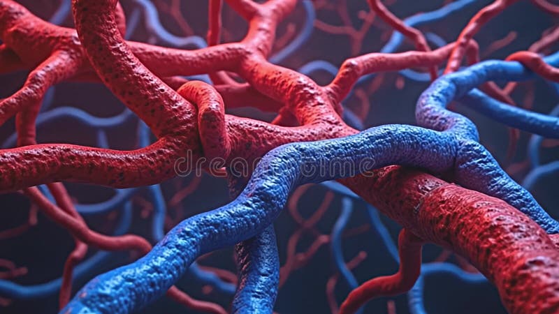 An Artistic Representation of Blood Flow through a Network of ...