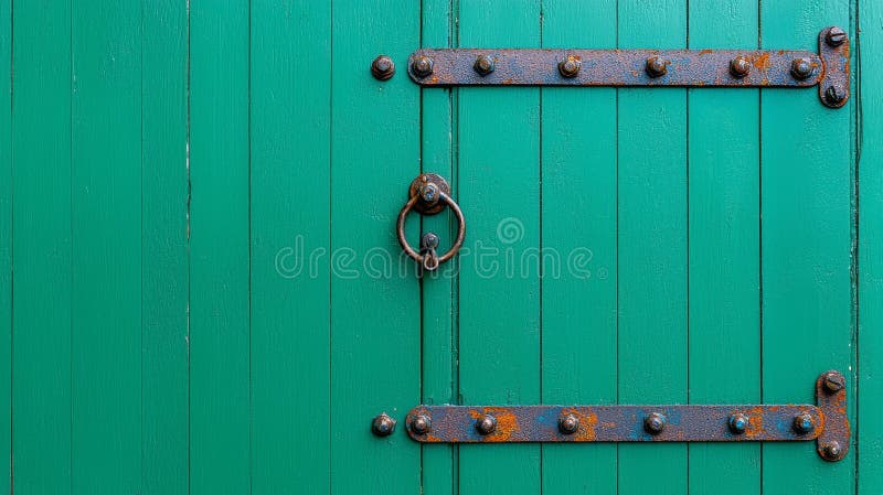 Artistic Representation of a Corroded Metal Texture Featuring Green ...