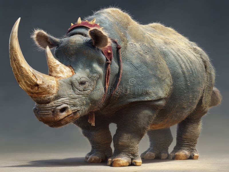 An Artistic Representation of the Critically Endangered Javan ...