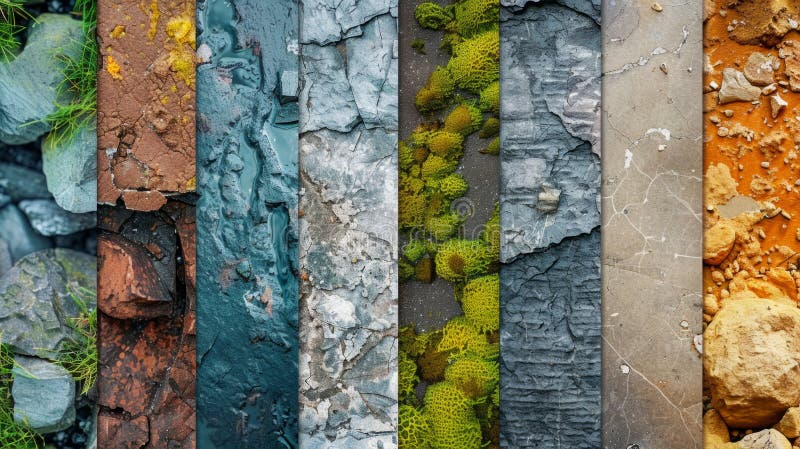 Artistic Representation of Earth S Textures in a Mesmerizing Abstract ...