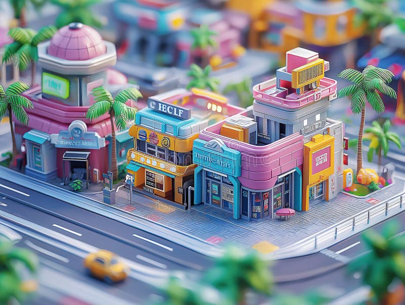 Artistic Representation Focusing Customer Service Center Environment ...