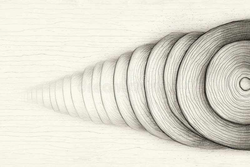 An Artistic Representation Focusing on the Intricate Patterns of Wood ...