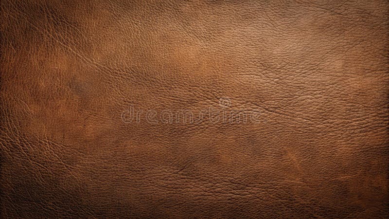 High-resolution Image of Rich Brown Leather Texture, Showing Natural Grain and Subtle Variations ...