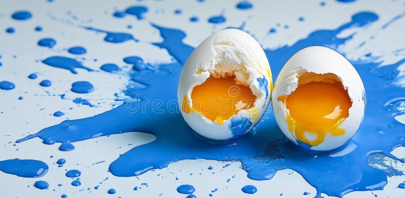 An Artistic Representation Illustrating an Abstract Egg-like Object ...