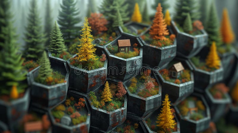 Nature Geometric Structures Stock Illustrations – 556 Nature Geometric ...