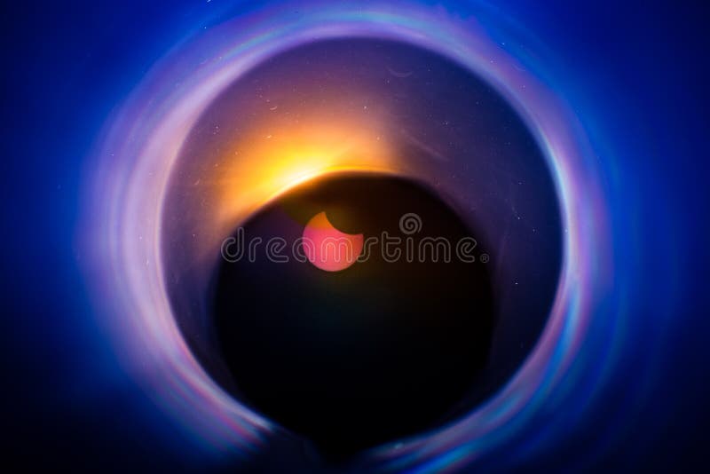 An Artistic Representation of a Partial Solar Eclipse in Beautiful ...