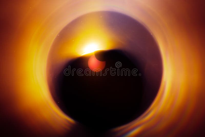 An Artistic Representation of a Partial Solar Eclipse in Beautiful ...