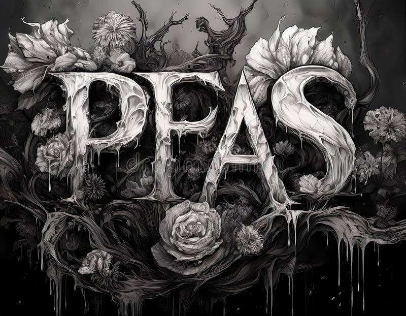 Artistic Representation of PFAS Highlighting Environmental Issues with ...