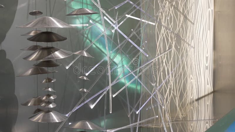 An Abstract Art Installation Featuring Engaging Light and Striking ...