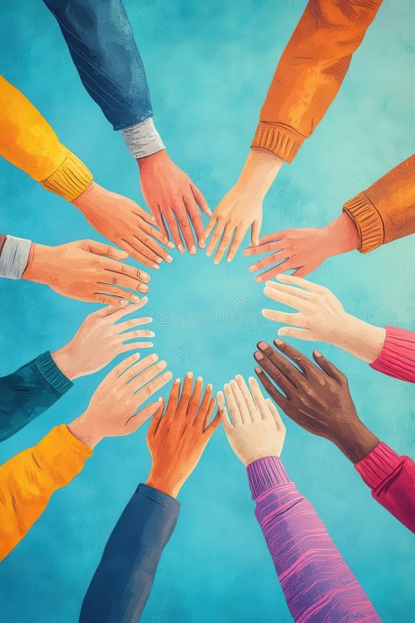 139 Multiracial Hands Making Circle Stock Photos - Free & Royalty-Free ...