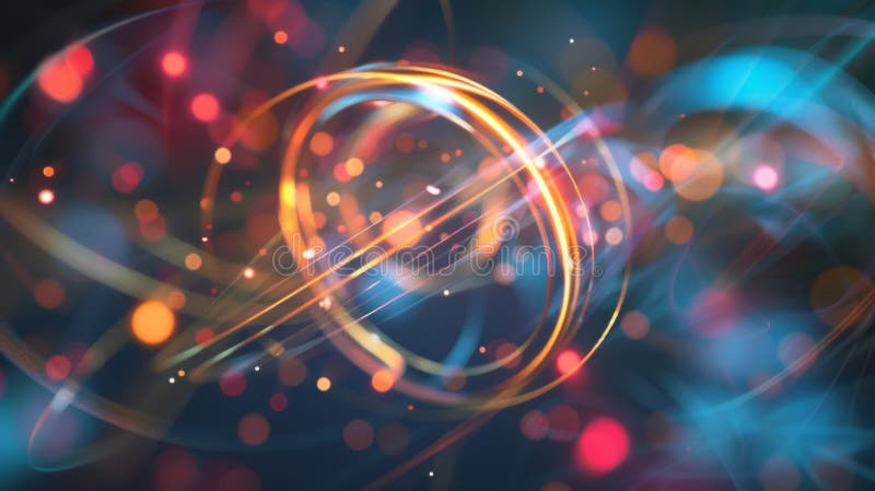 An Artistic Representation of a W Boson As a Bridge between Two Quarks ...