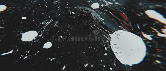 Artistic Splatter Marks Create Dynamic Overlay Texture for Creative ...