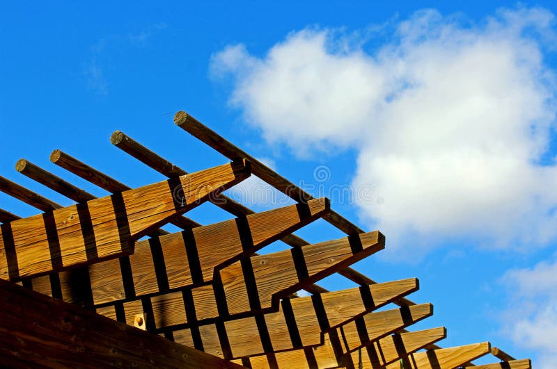 Artistic Structure and the Blue Sky Stock Photo - Image of constructed ...
