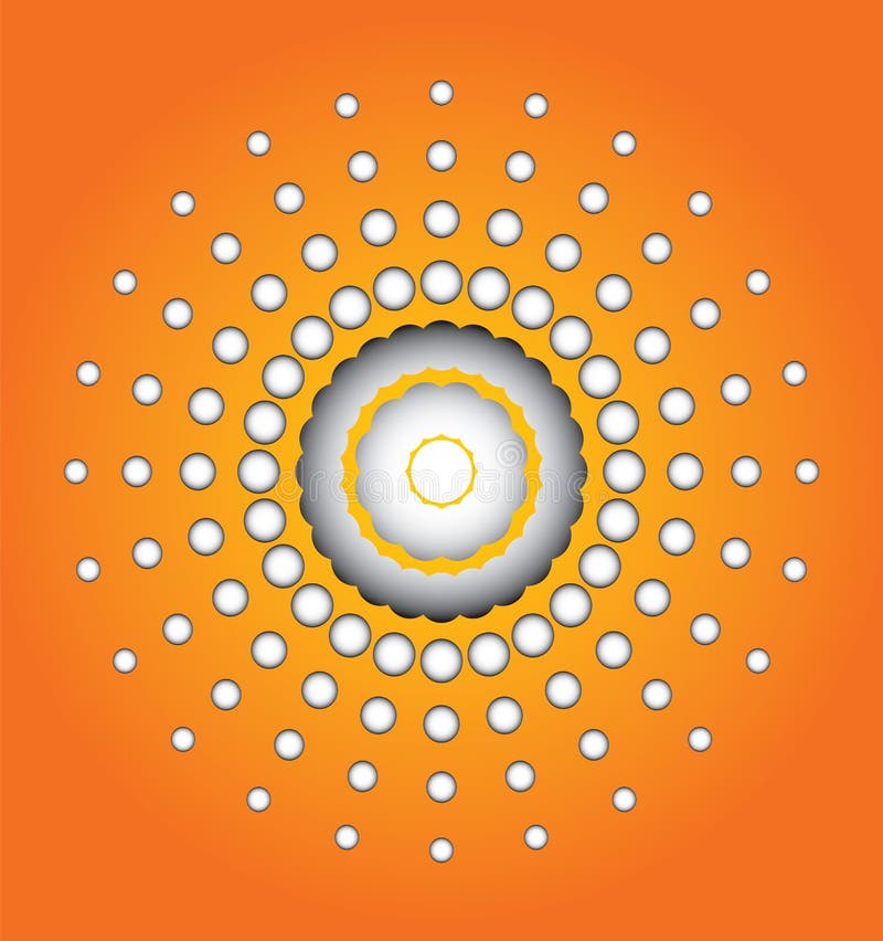 Artistic sun illustration stock illustration. Illustration of light ...