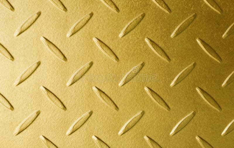 Surface Texture of Gold Color Metal Flooring Background Stock Photo ...
