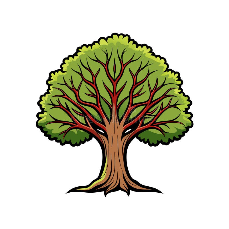 Sycamore Tree Leaf Logo Family Icon Sycamore Logo Stock Vector ...