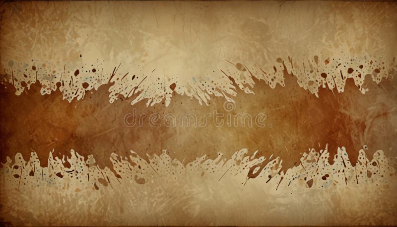 Vintage Textured Background with Aged Cream Tones and Expressive Dark ...