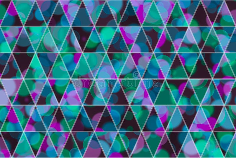 Artistic Triangle Strip Pattern of Geometric Background Abstract ...