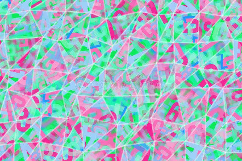 Artistic Triangle Strip Pattern of Geometric Background Abstract ...