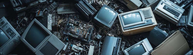 An Artistic View of Discarded Vintage Computers and Technology ...