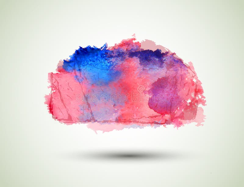Artistieke vlek vector illustratie. Illustration of verf - 37148534