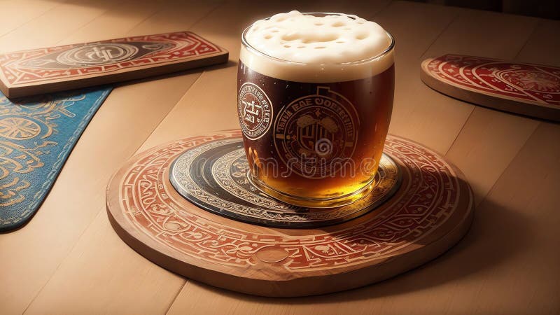 Artistry in Every Sip International Beer Day Beer Mat.AI Generated ... Artistry in Every Sip International Beer Day Beer Mat.AI Generated ...