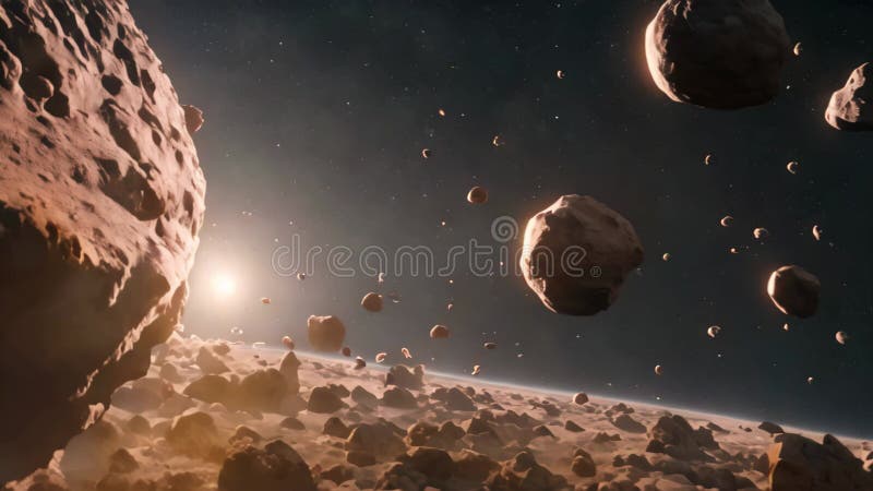 An Artists Rendering of Multiple Planets in Space, Providing a ...