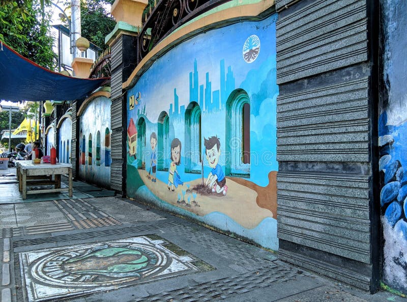 On the Road Graffiti Written Editorial Image - Image of protection ...