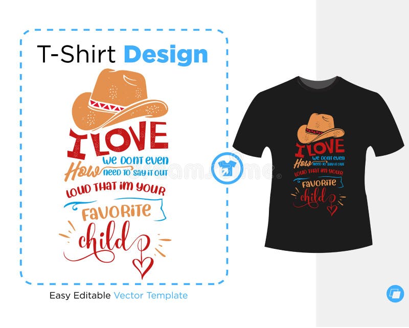 Favorite child stock vector. Illustration of etiquette - 264154527