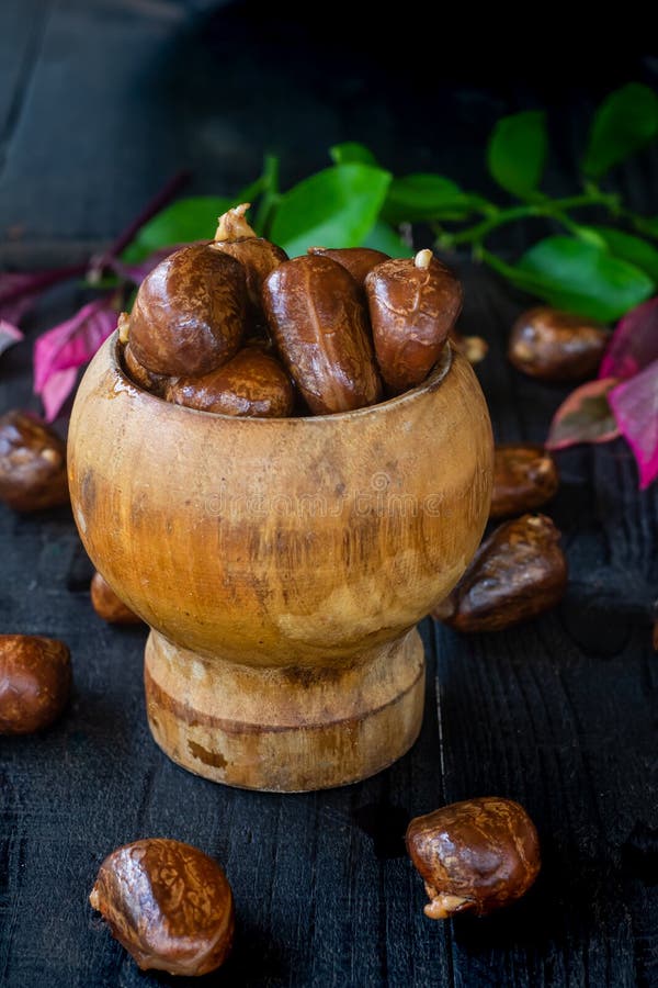 Artocarpus Altilis, Rich Exotic Fruit Called Breadfruit or Fruti Pan ...