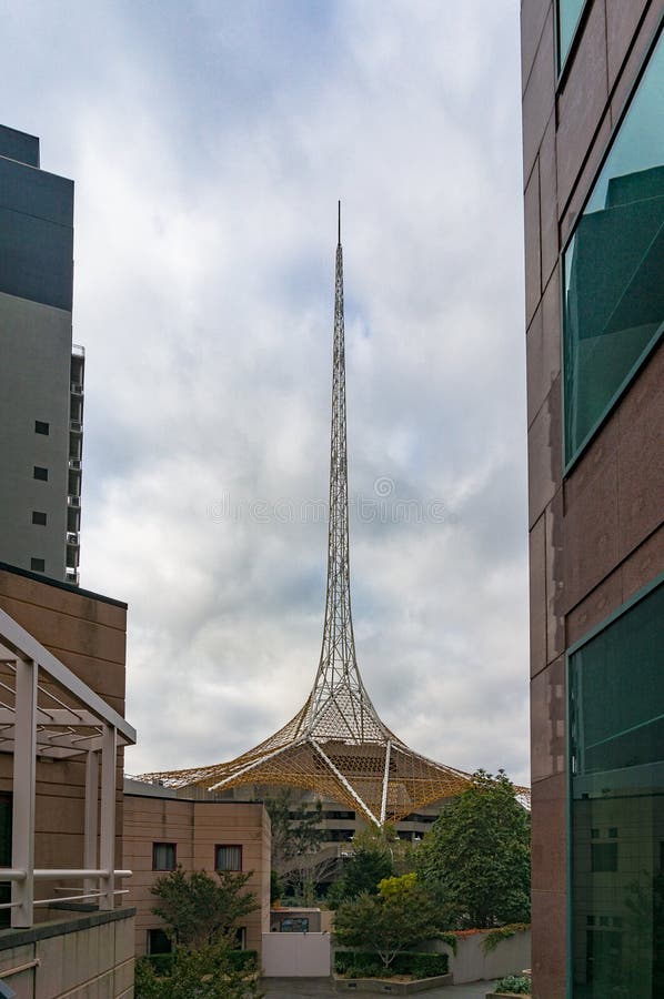 The Arts Centre building editorial stock photo. Image of city - 93980648