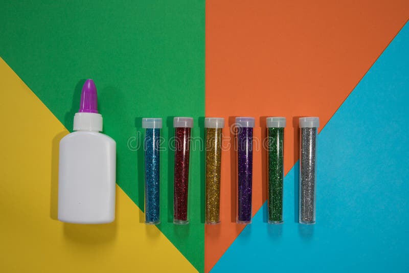 Arts and Craft Flat Lay with Craft Materials. Back To School Background ...