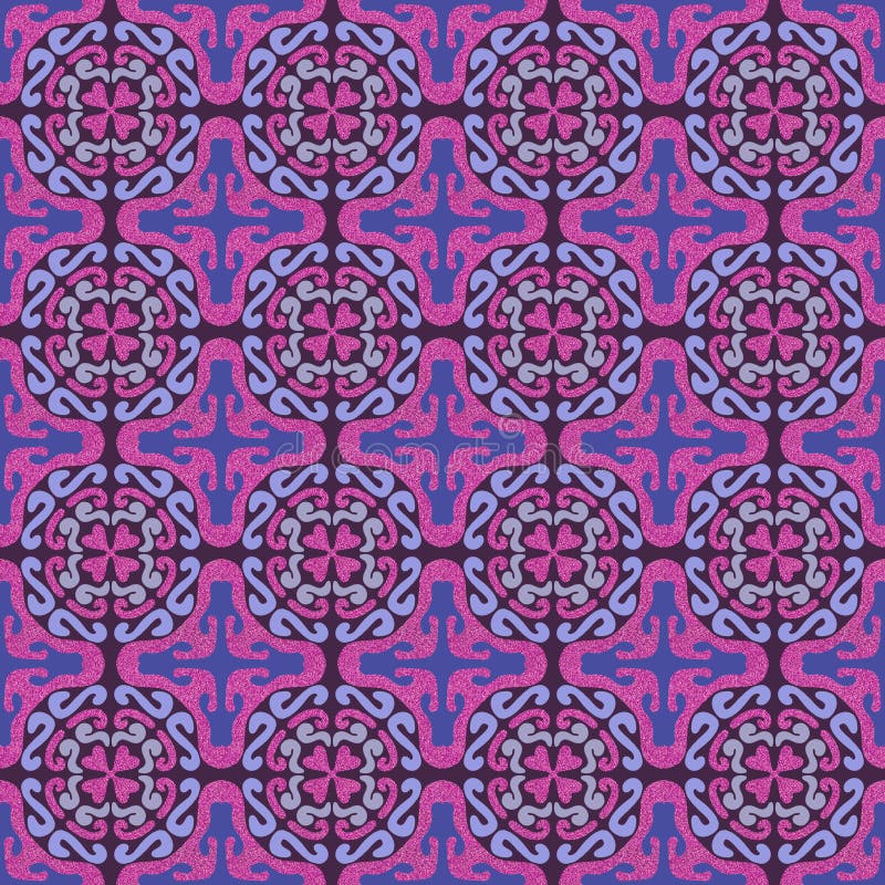 Arts and Crafts Pattern, Seamless Art Nouveau Repeat Tile Stock ...