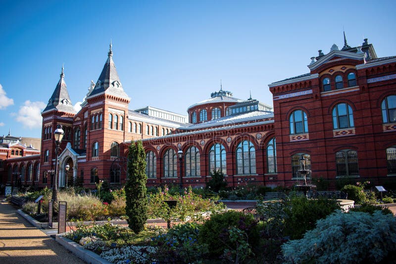 Arts and Industries Building of the Smithsonian Museums Editorial Stock ...